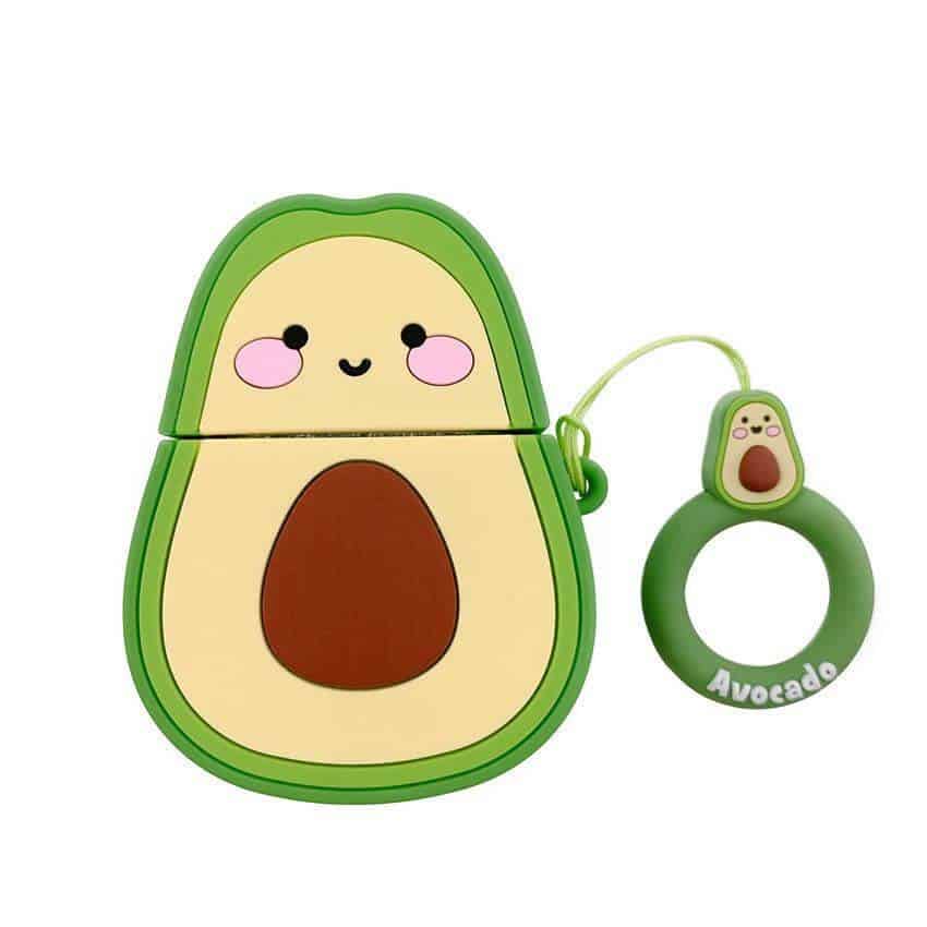 Aesthetic Cute Airpod 1 2 3 Pro Case Avocado Bulk - Qeeca Case